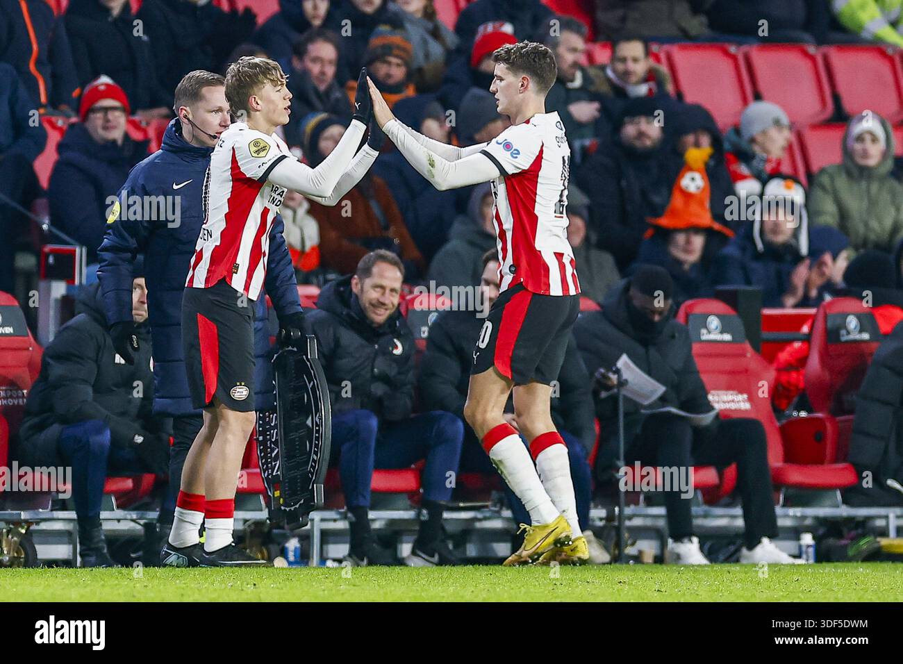 EINDHOVEN , 10-01-2026 , Philips stadium , season 2025 / 2026 , Dutch ...