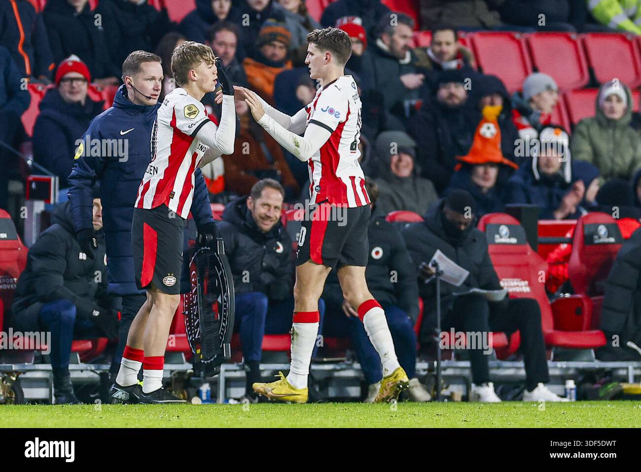 EINDHOVEN , 10-01-2026 , Philips stadium , season 2025 / 2026 , Dutch ...