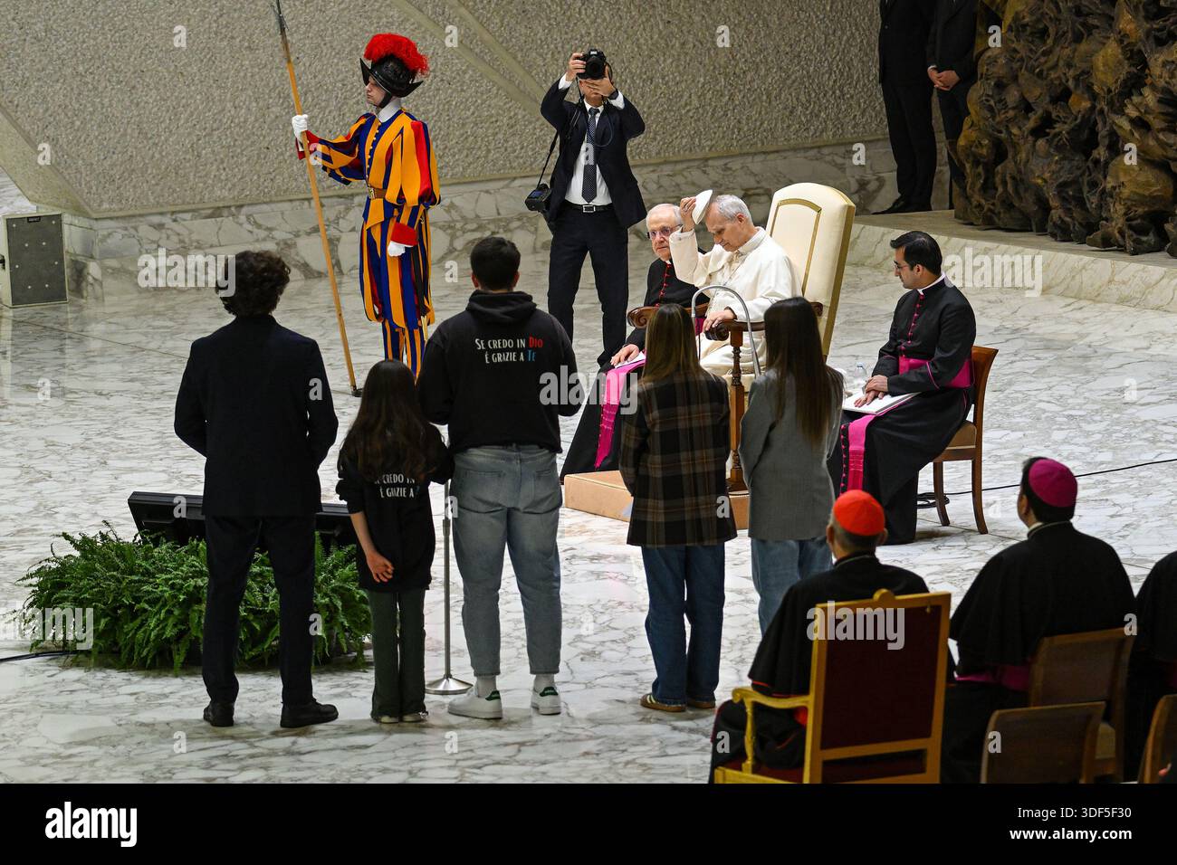 **NO LIBRI** Italy, Rome, Vatican, 2026/1/ 10 Pope Leo XIV meets with ...