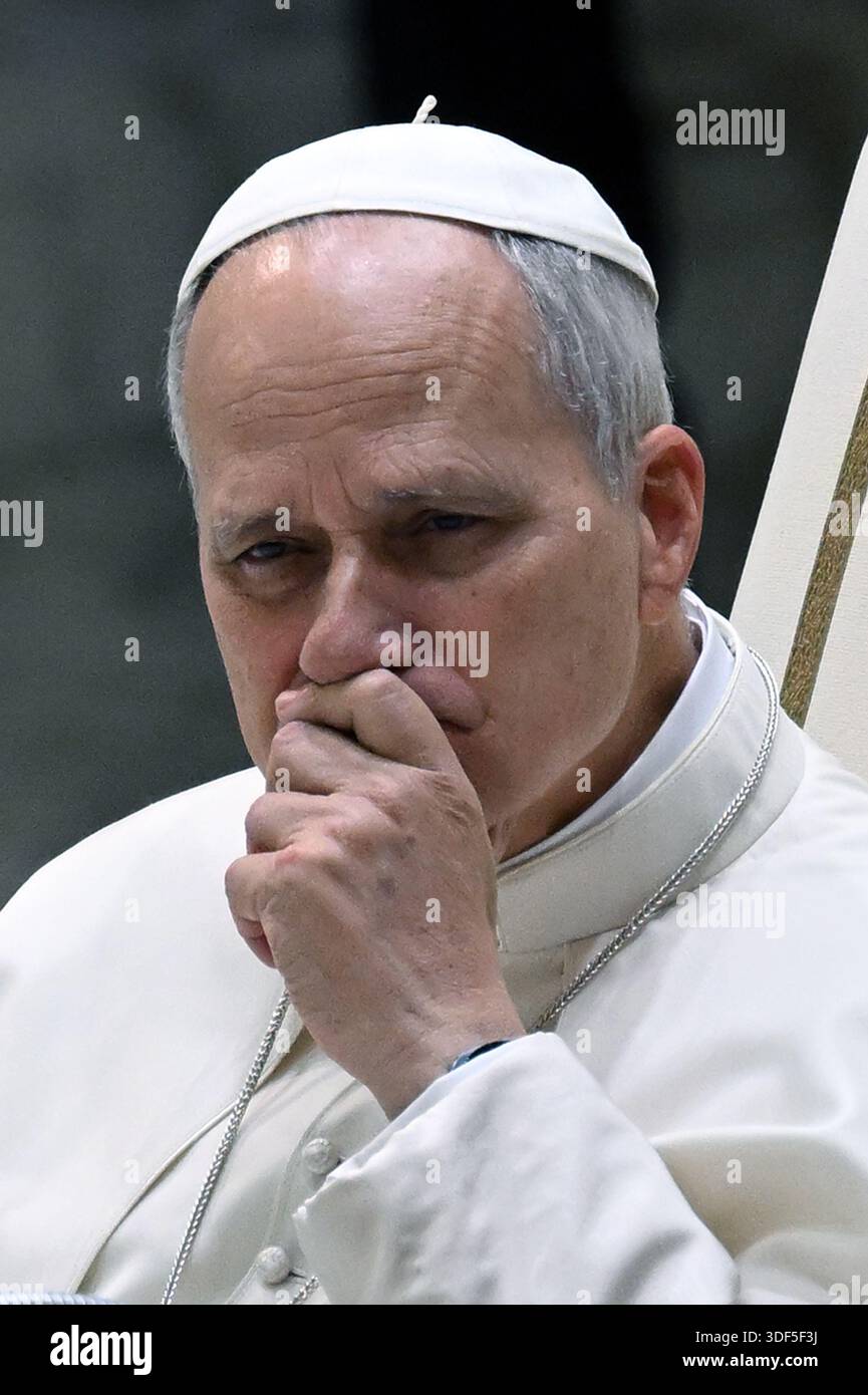 **NO LIBRI** Italy, Rome, Vatican, 2026/1/ 10 Pope Leo XIV meets with ...