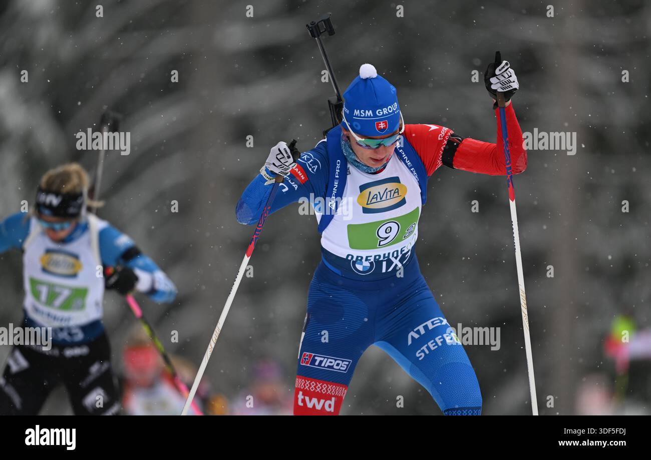 10 January 2026, Thuringia, Oberhof: Biathlon: World Cup, relay 4 x 6 ...