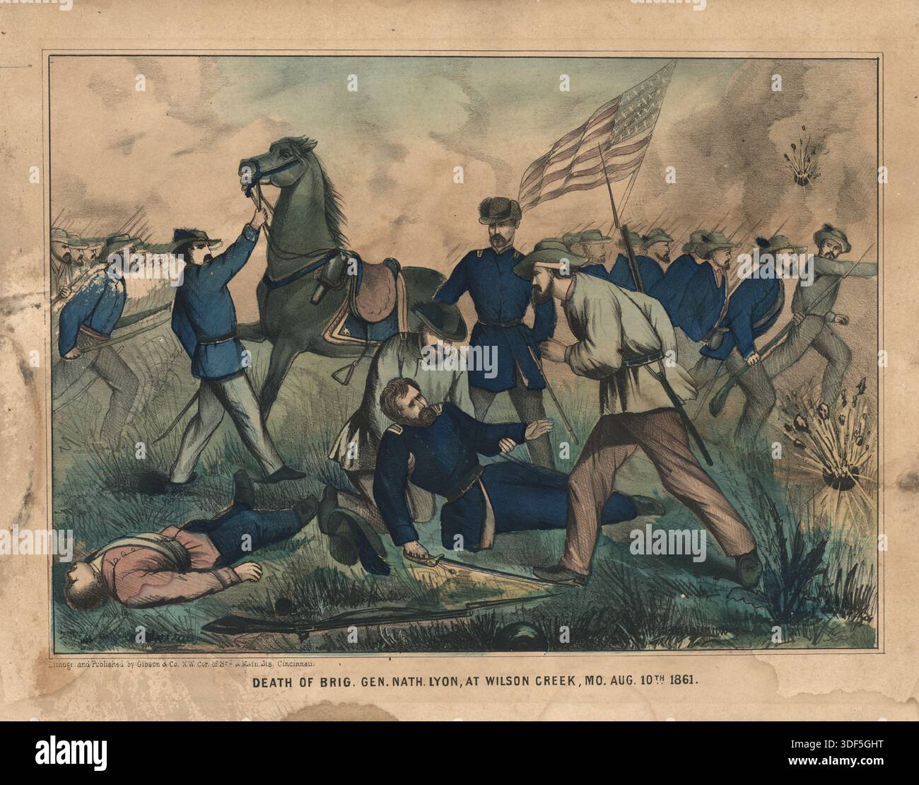 Death of brig gen nathan lyon hi-res stock photography and images - Alamy
