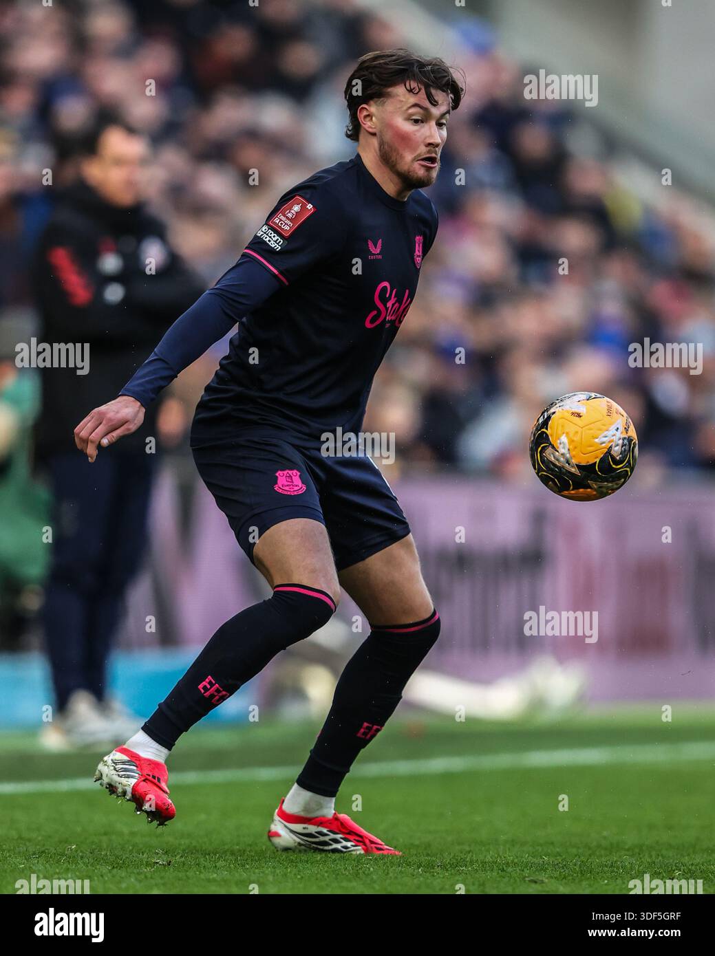 Nathan Patterson of Everton in action during the Emirates FA Cup Third ...