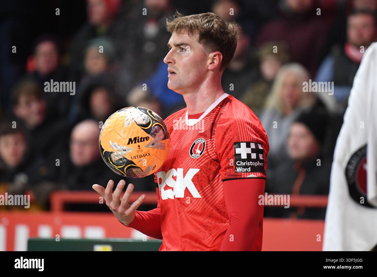 London, England. 10th Jan 2026. James Bree during the Emirates FA Cup ...