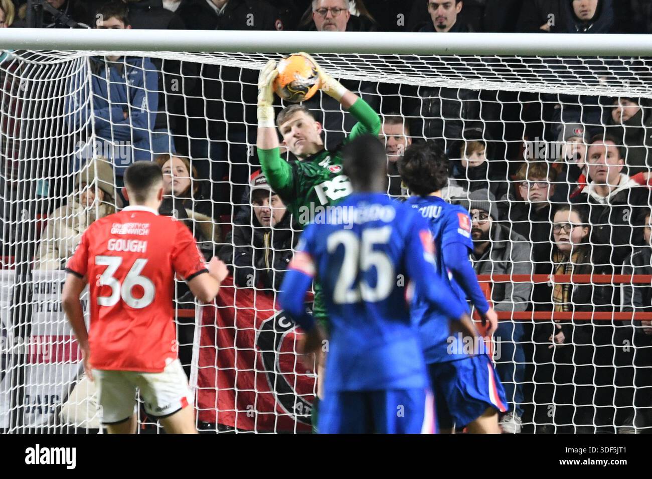 London, England. 10th Jan 2026. Will Mannion during the Emirates FA Cup ...