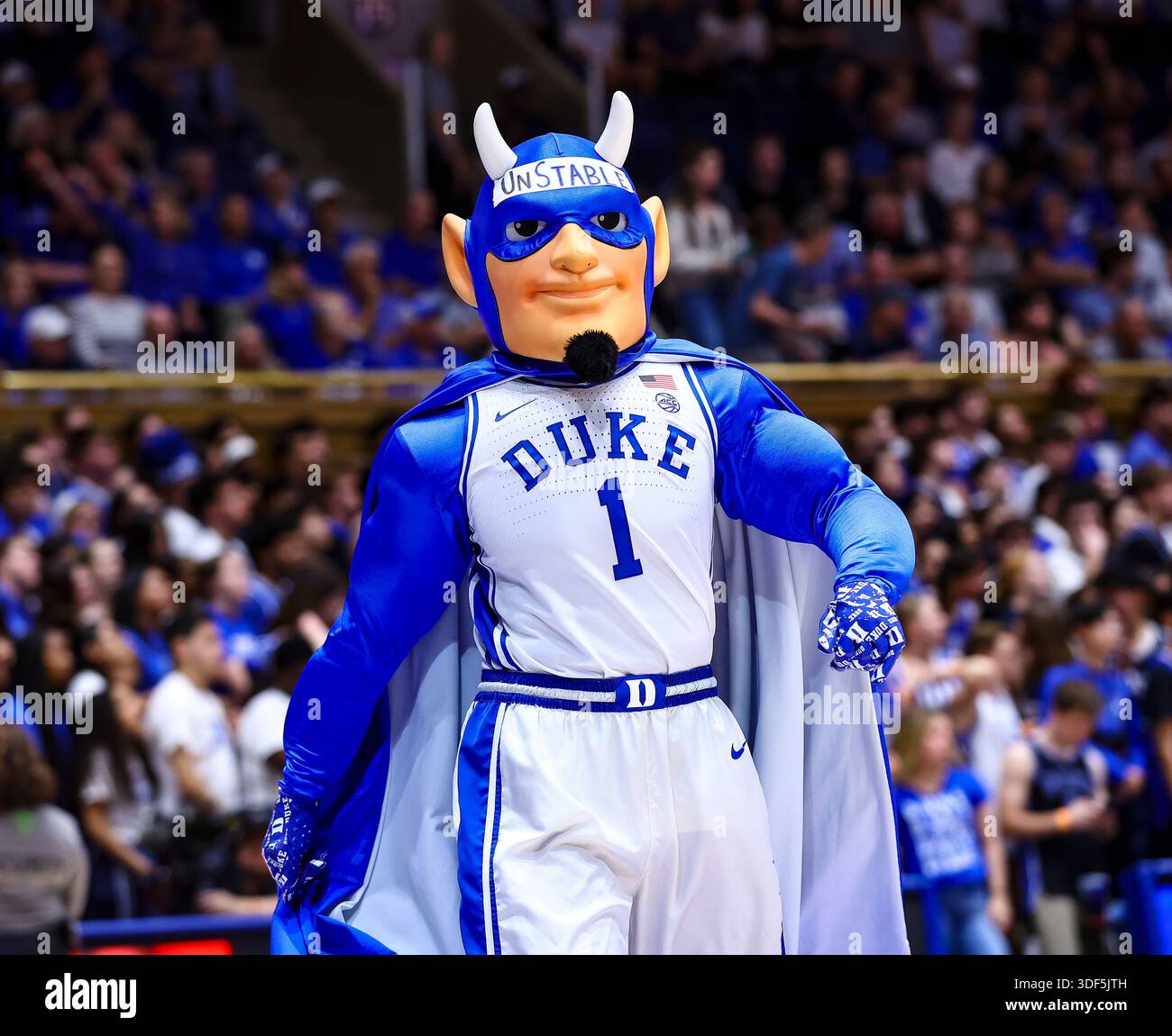January 10, 2026: Duke blue devil mascot. NCAA basketball game between ...