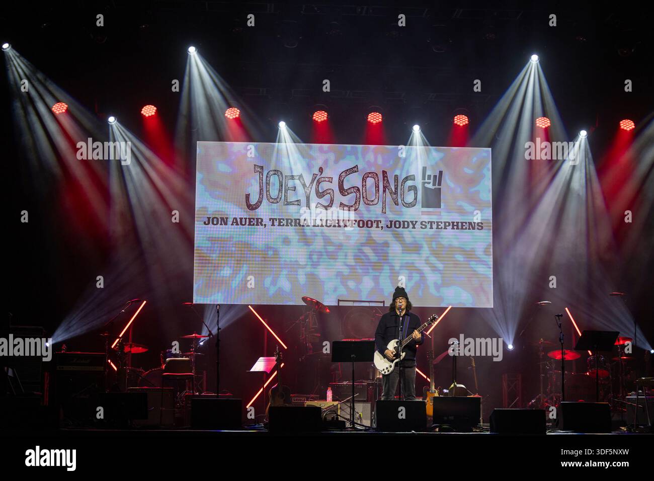 Jon Auer of The Posies during The Frezing Man Festival: Joey's Song ...
