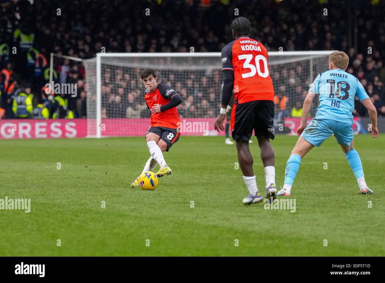 Liam Walsh (8) of Luton Town during the Sky Bet League 1 match between ...