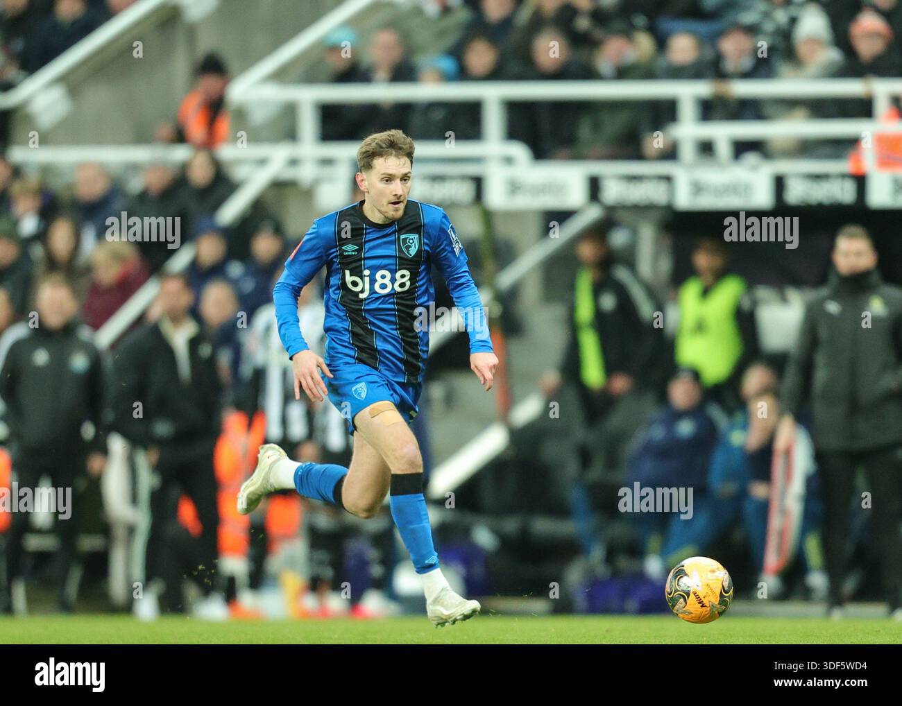 David Brooks of Bournemouth breaks with the ball during the Emirates FA ...