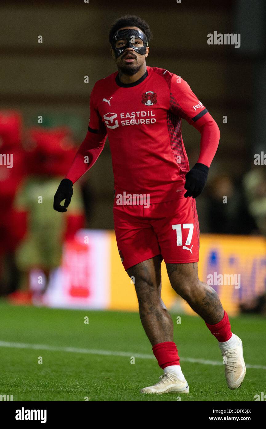 London, England. 10th Jan 2026. Leyton Orient's Josh Koroma during the ...