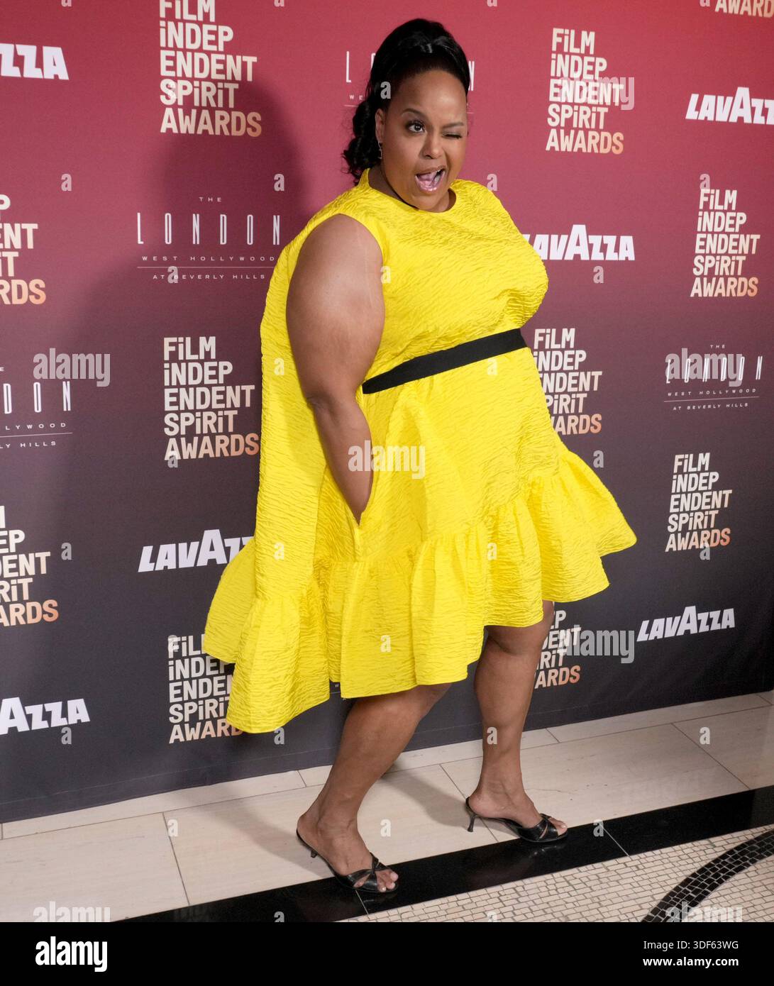 Natasha Rothwell at the 2026 Film Independent Spirit Awards Nominees ...