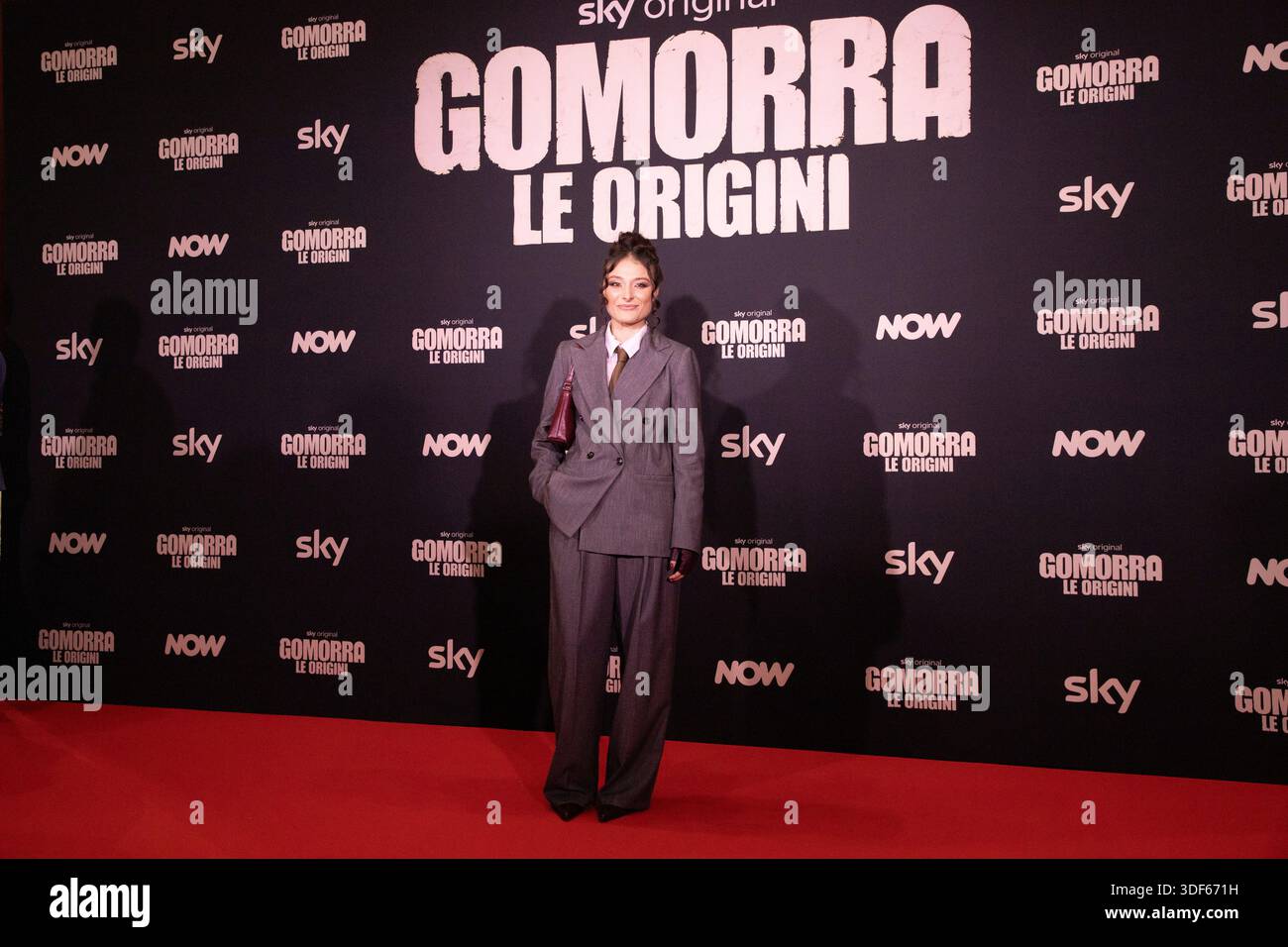 Fabiola Balestriere attends the Gomorra le origini photocall at The ...