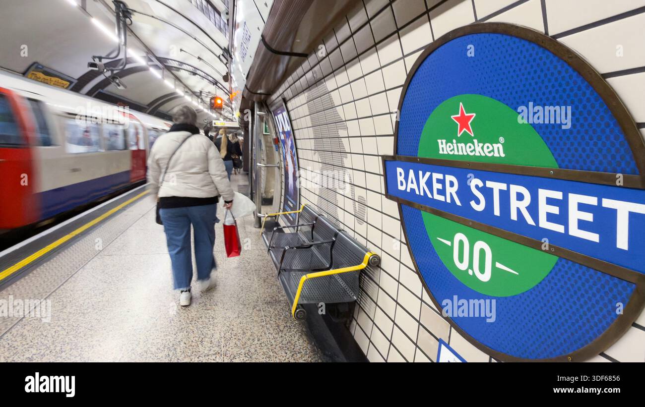 Tube station rebranding hi-res stock photography and images - Alamy