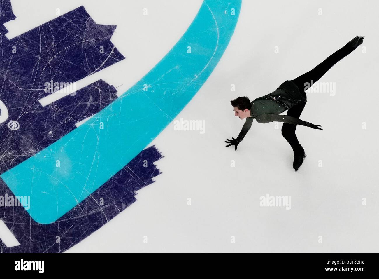 Kai Kovar competes during the men's free skate competition at the U.S ...