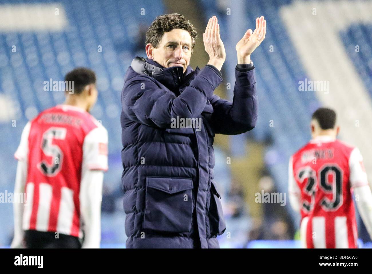 Brentford Manager Keith Andrews after the FA Cup match between ...