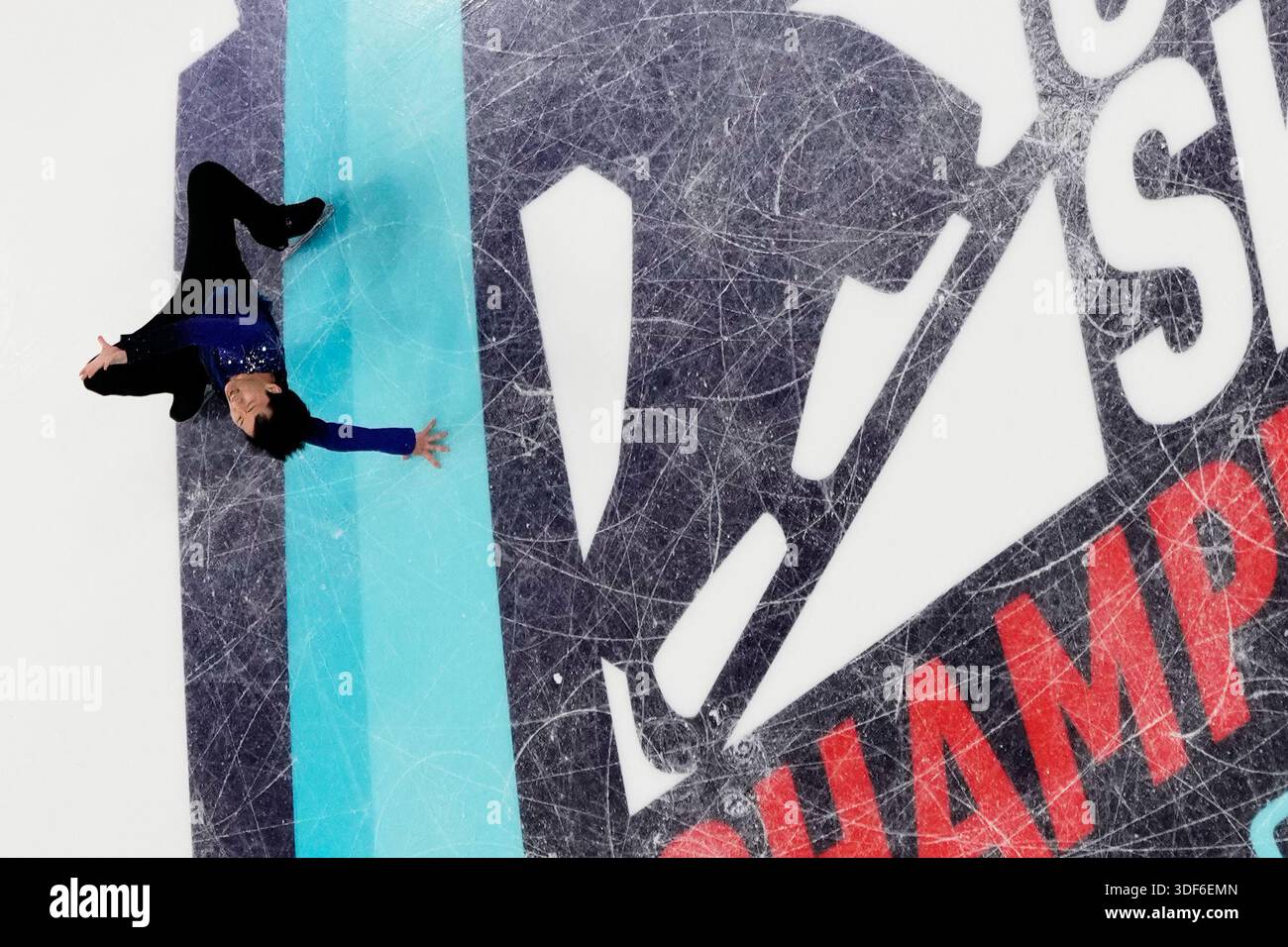 Tomoki Hiwatashi competes during the men's free skate competition at ...