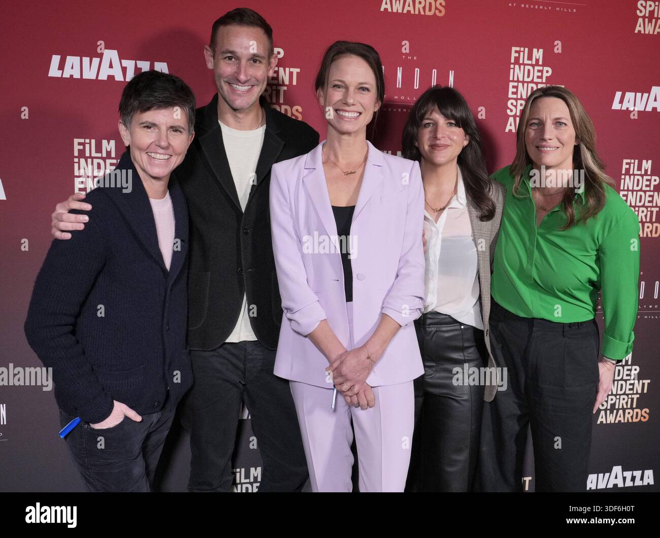 (L-R) Tig Notaro, Ryan White, Jessica Hargrave, Megan Falley and Stef ...