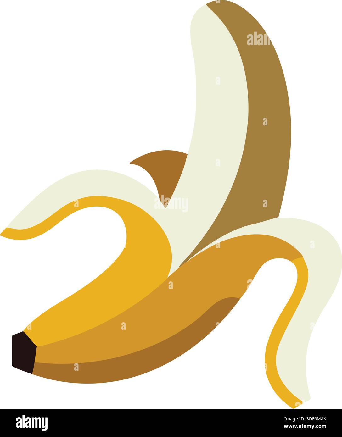 Clean banana icon cartoon Cut Out Stock Images & Pictures - Alamy