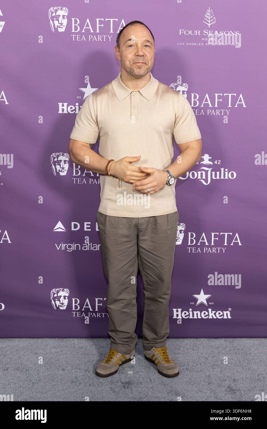 Stephen Graham attends the arrivals of the 2026 BAFTA Tea Party at The ...