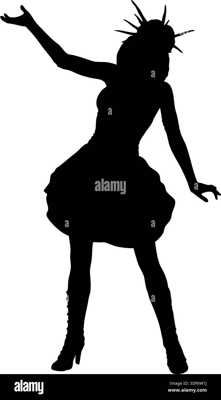 Gothic fashion fantasy Stock Vector Images - Alamy