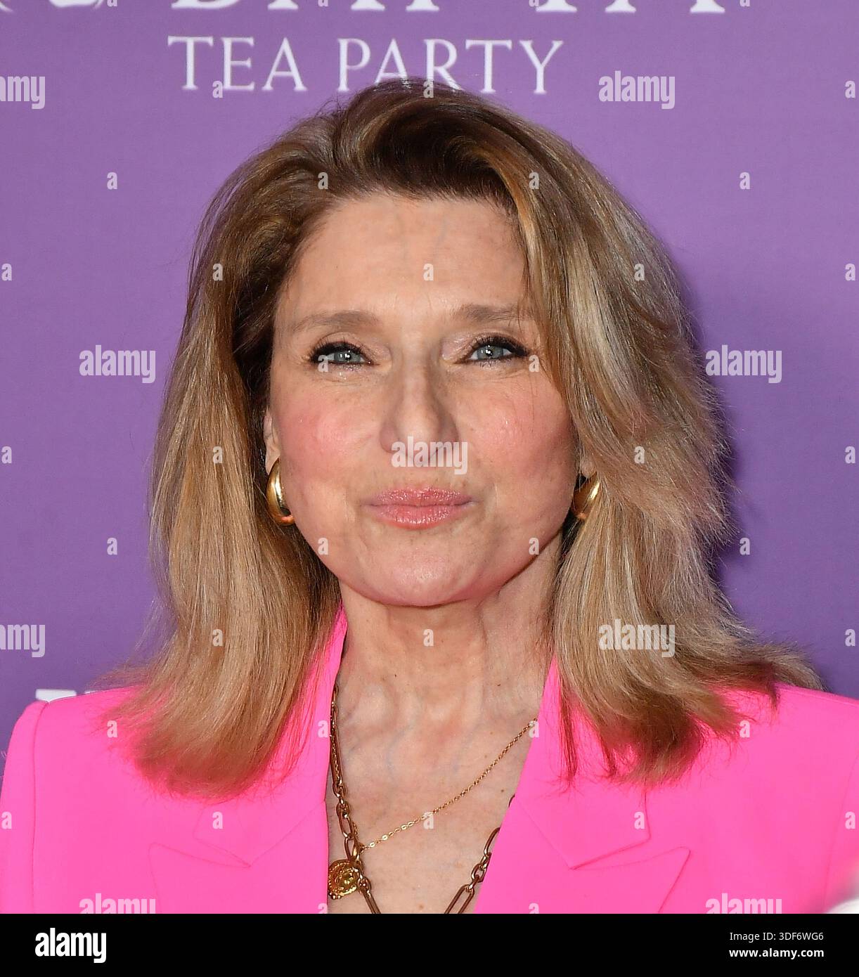 Liz Larsen attends the 2026 BAFTA Tea Party at Four Seasons Hotel Los ...