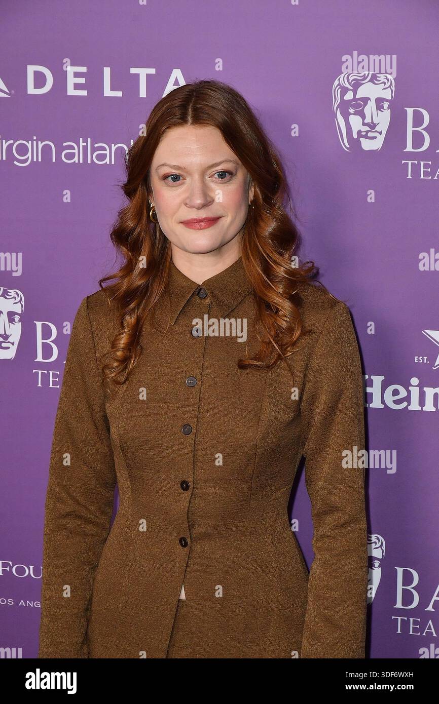 Colby Minifie attends the 2026 BAFTA Tea Party at Four Seasons Hotel ...