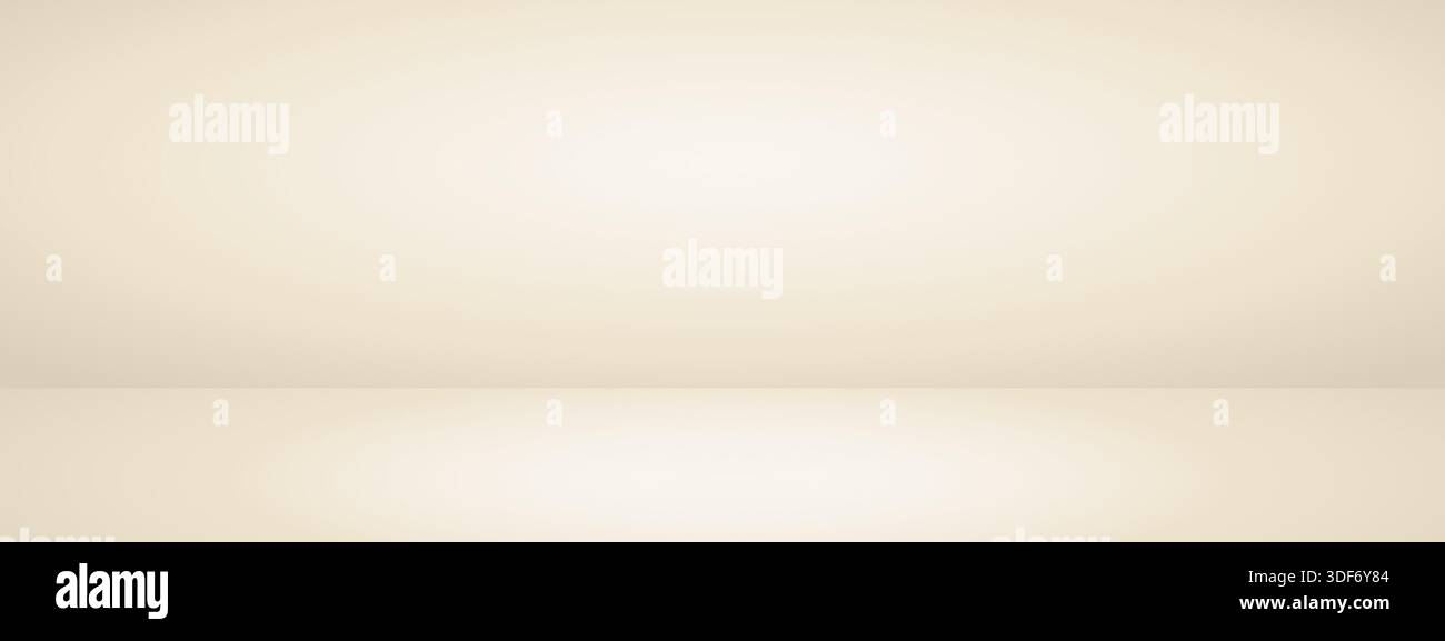 Beige studio background. Limbo bg for product presentation. Modern ...