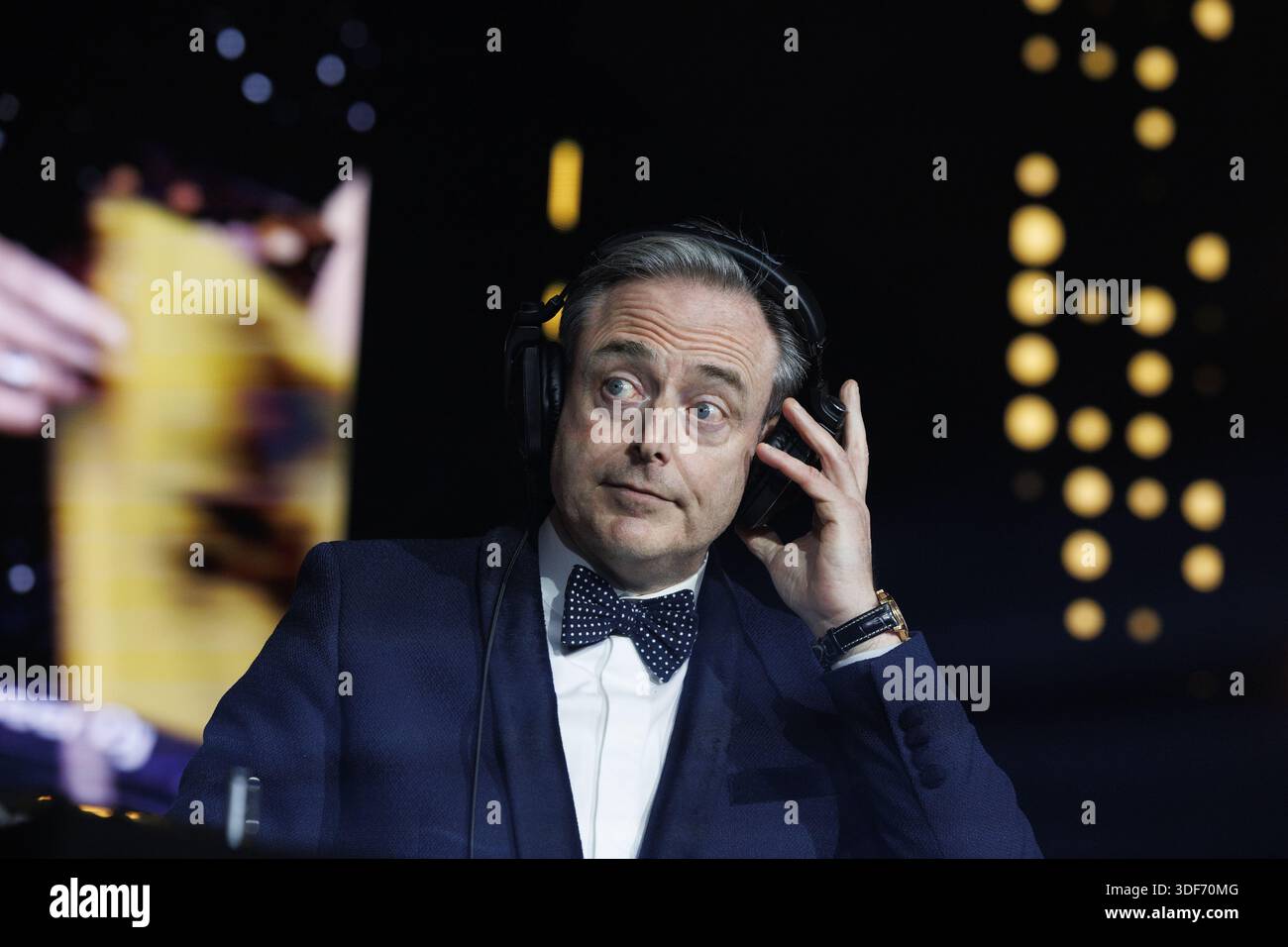 Prime Minister Bart De Wever pictured during the traditional new year's ...