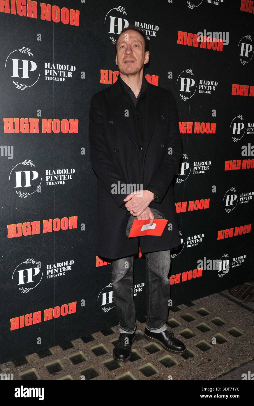 David Thewlis at the "High Noon" play press night, The Harold Pinter ...