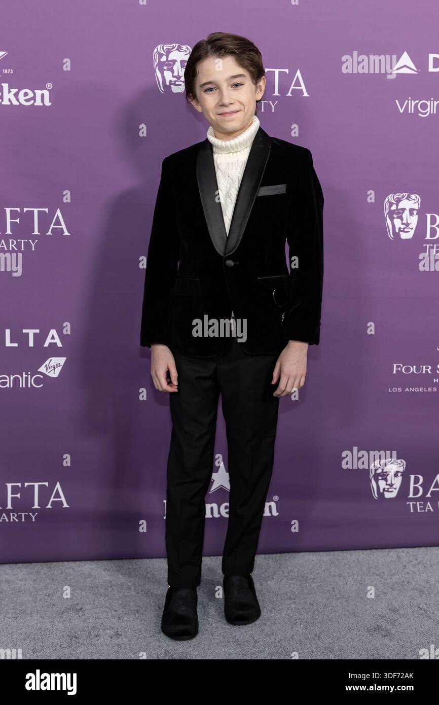 Cary Christopher attends the arrivals of the 2026 BAFTA Tea Party at ...