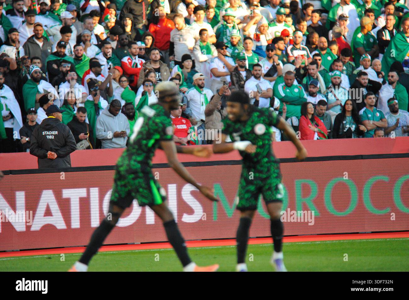 MARRAKECH, MOROCCO - JANUARY 10: Nigeria Victor Osimhen, Akor Adams ...