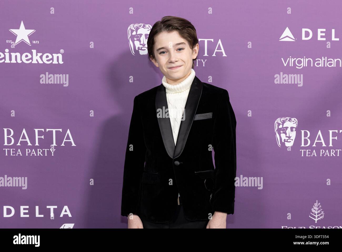 Cary Christopher attends the arrivals of the 2026 BAFTA Tea Party at ...