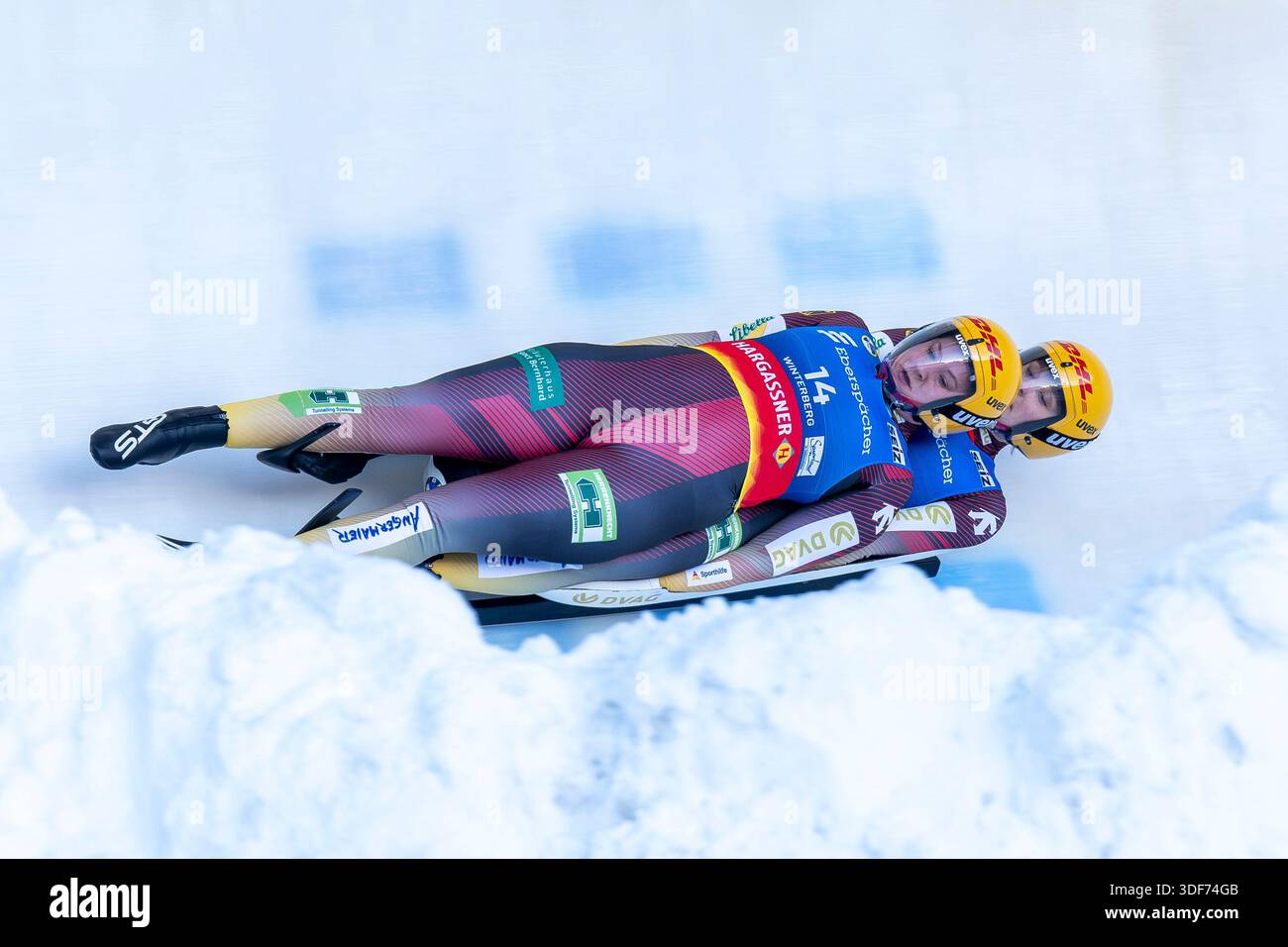 11 January 2026, North Rhine-Westphalia, Winterberg: Luge, World Cup ...