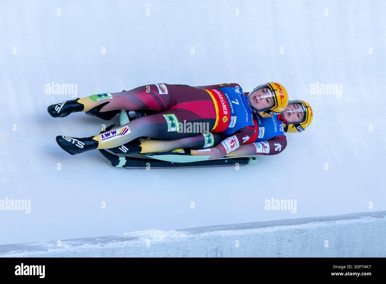 11 January 2026, North Rhine-Westphalia, Winterberg: Luge, World Cup ...