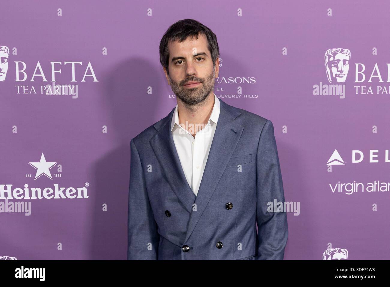 Adolpho Veloso attends the arrivals of the 2026 BAFTA Tea Party at The ...