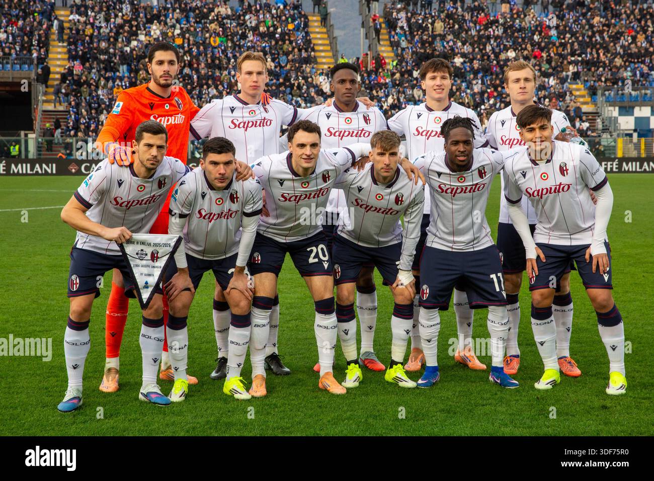 line up bologna fc during serie A match Como 1907 vs Bologna FC - Como ...