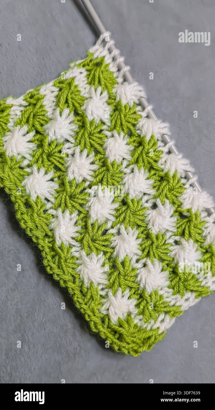 Knitting patterns details sweaters hats hi-res stock photography and ...