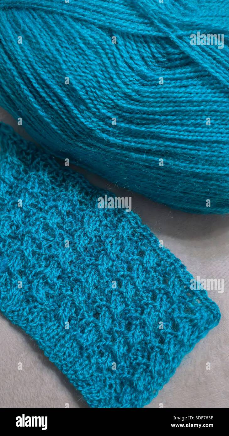 Knitting patterns details sweaters hats hi-res stock photography and ...