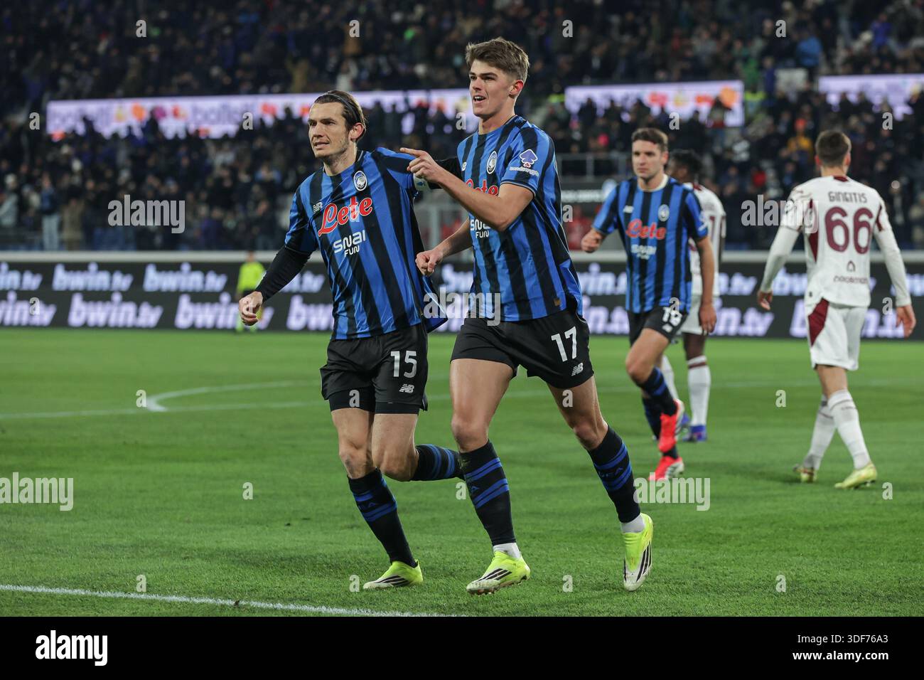 Bergamo, Italy. 10th, January 2026. Charles De Ketelaere (17) of ...