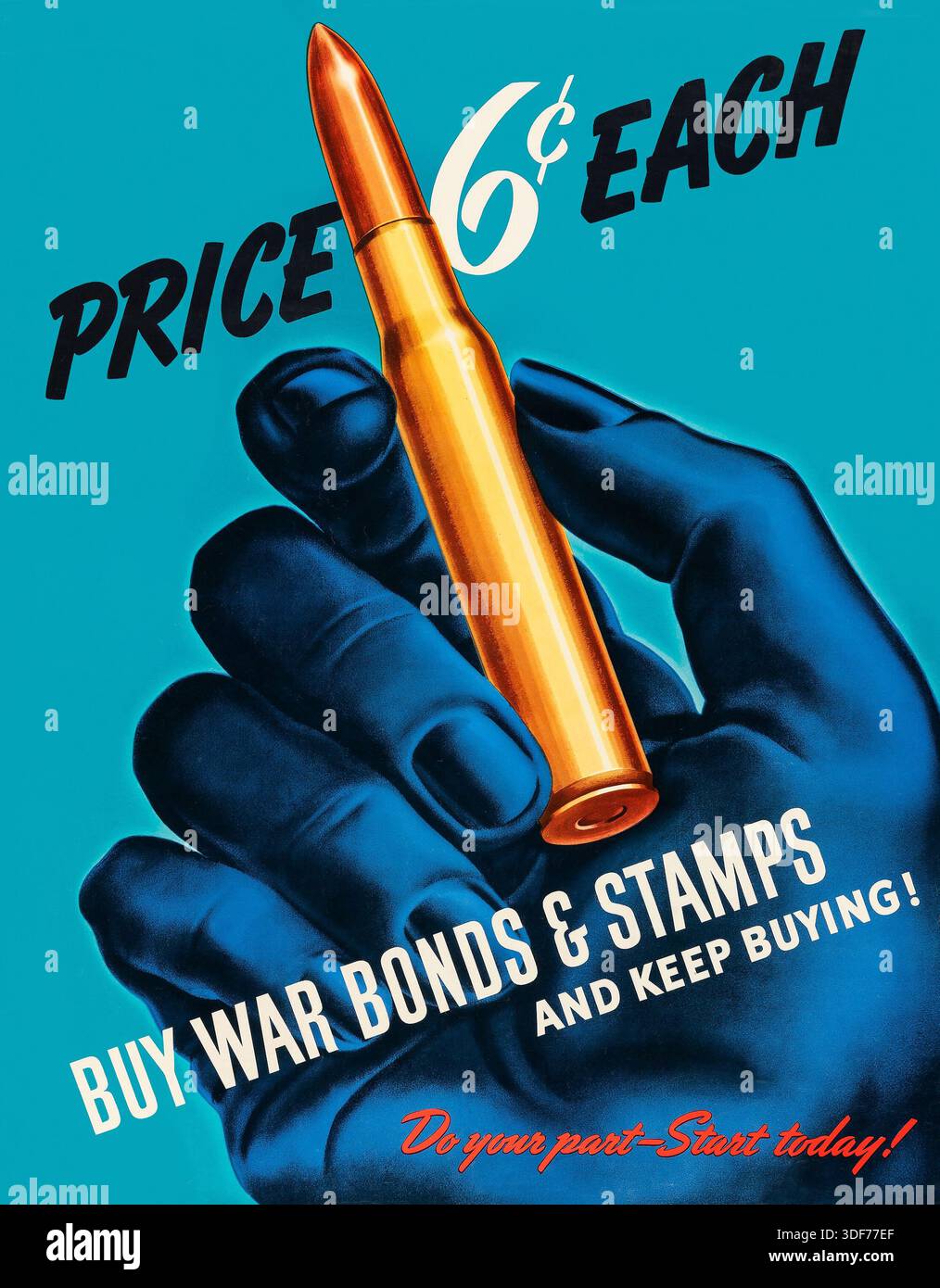 Hand holding a bullet - World War II Propaganda (U.S. Government ...