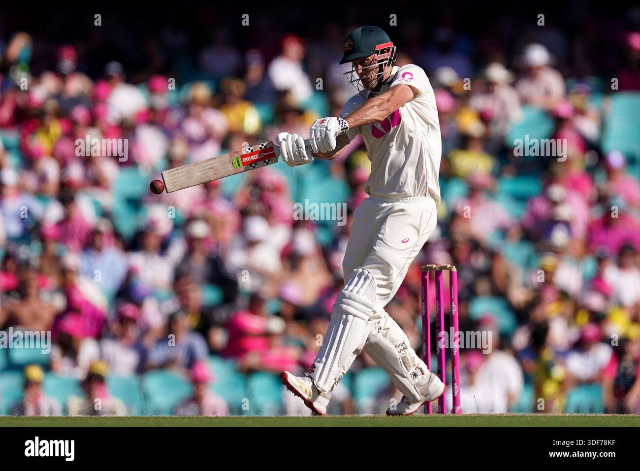 Australia's Beau Webster bats on day three of the fifth NRMA Insurance ...