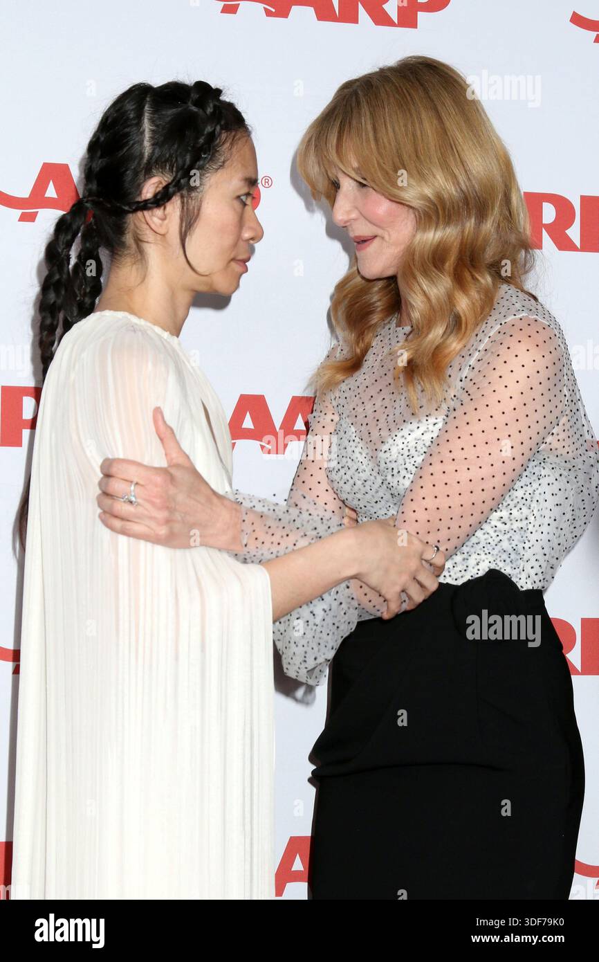 Beverly Hills, USA. 10, January, 2026. Pictured left to right, Chloe ...