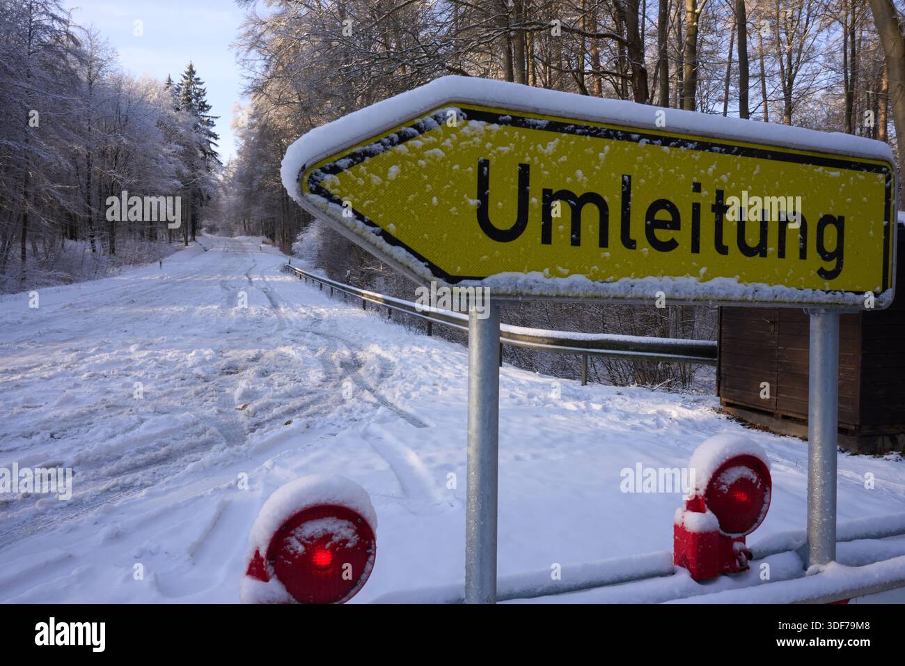 11 January 2026, Rhineland-Palatinate, ---: The steep section of the ...