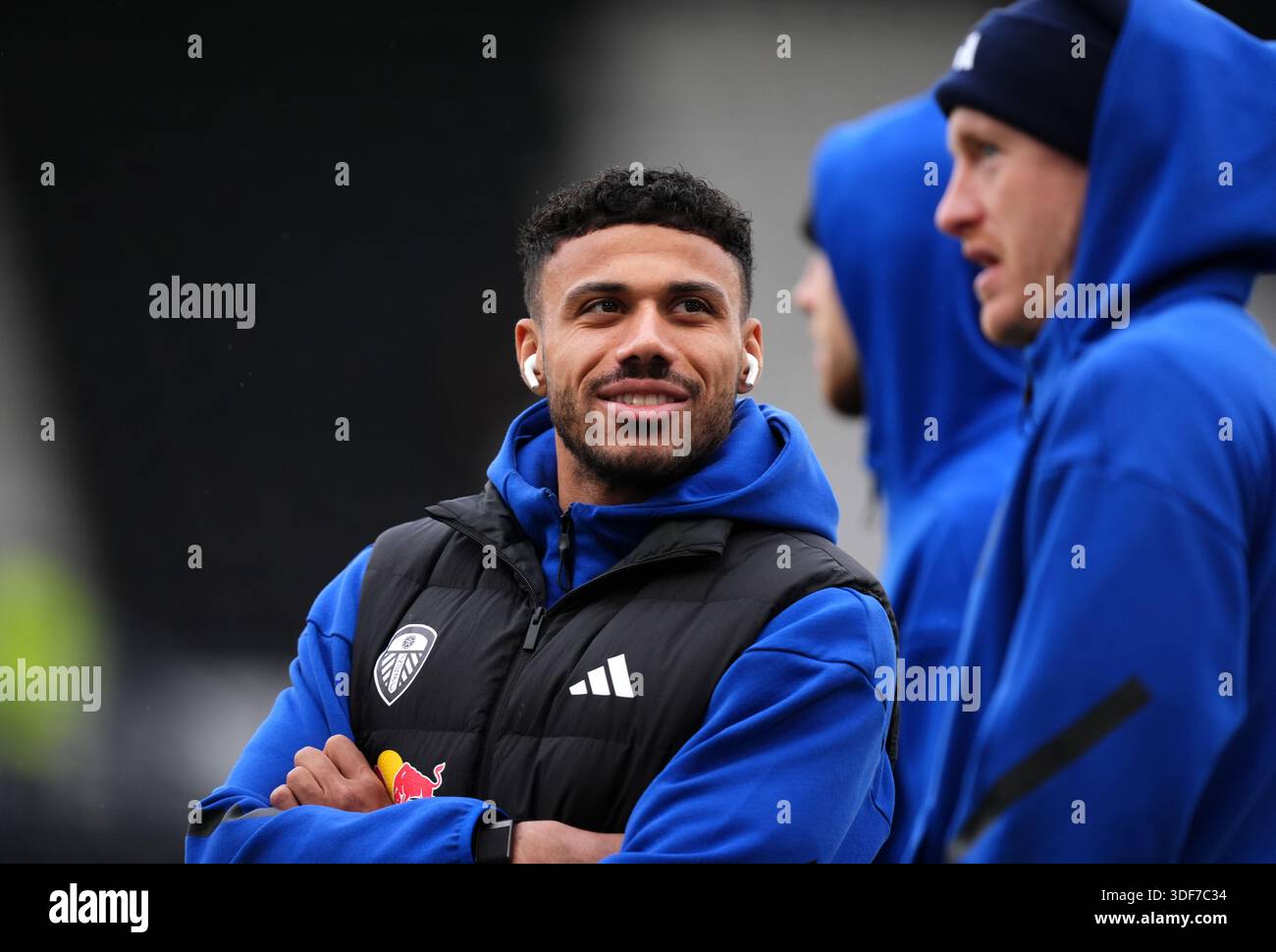 Leeds United's James Justin before the Emirates FA Cup third round ...