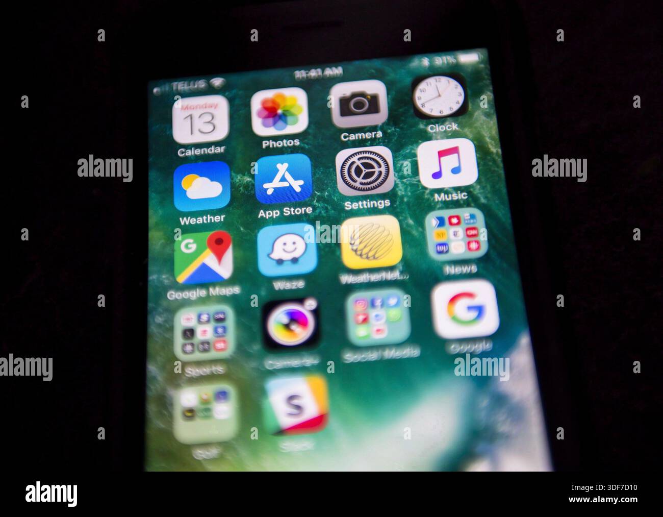 Apps on a smart phone are shown in Mississauga, Ont., in this file ...