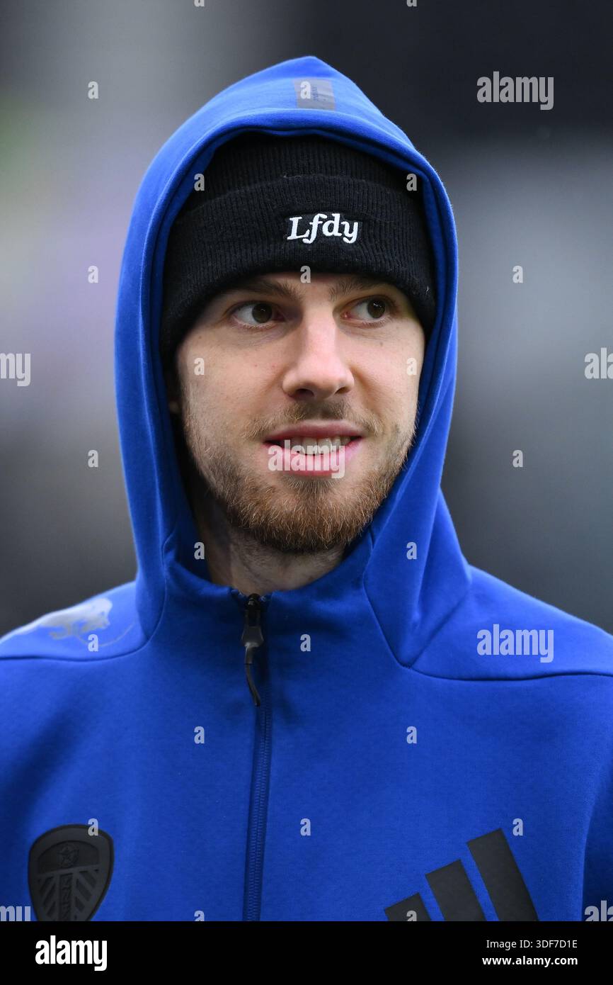 Anton Stach of Leeds United during the Emirates FA Cup Third Round ...