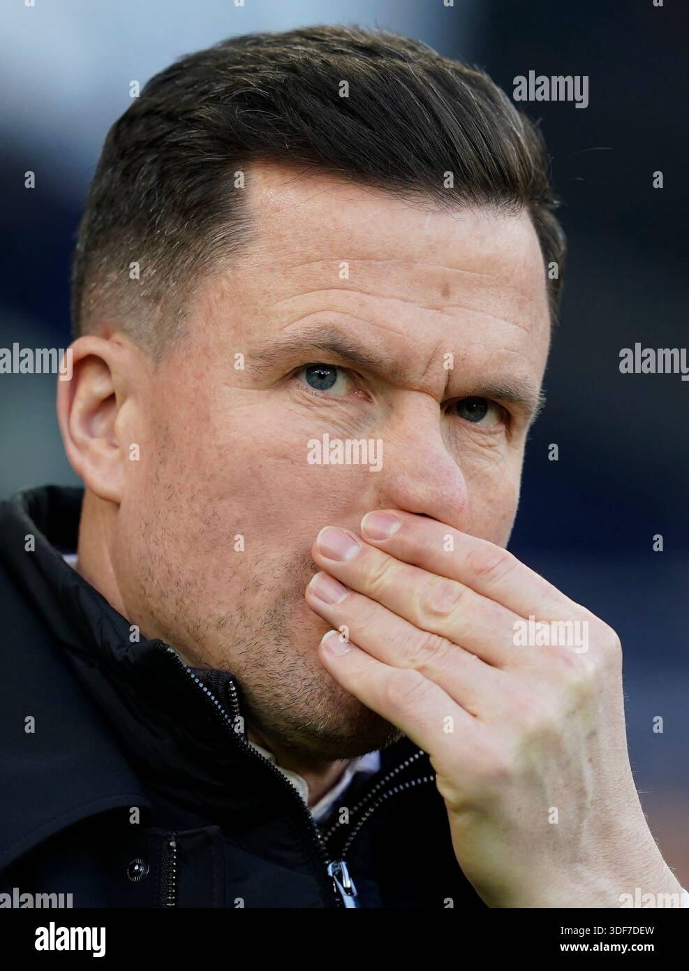 Manchester, England, 10th January 2026. Gary Caldwell manager of Exeter ...