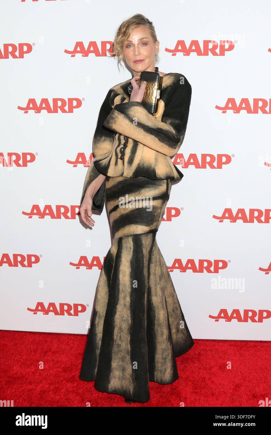 Sharon Stone at arrivals for Movies for Grownups Awards with AARP ...