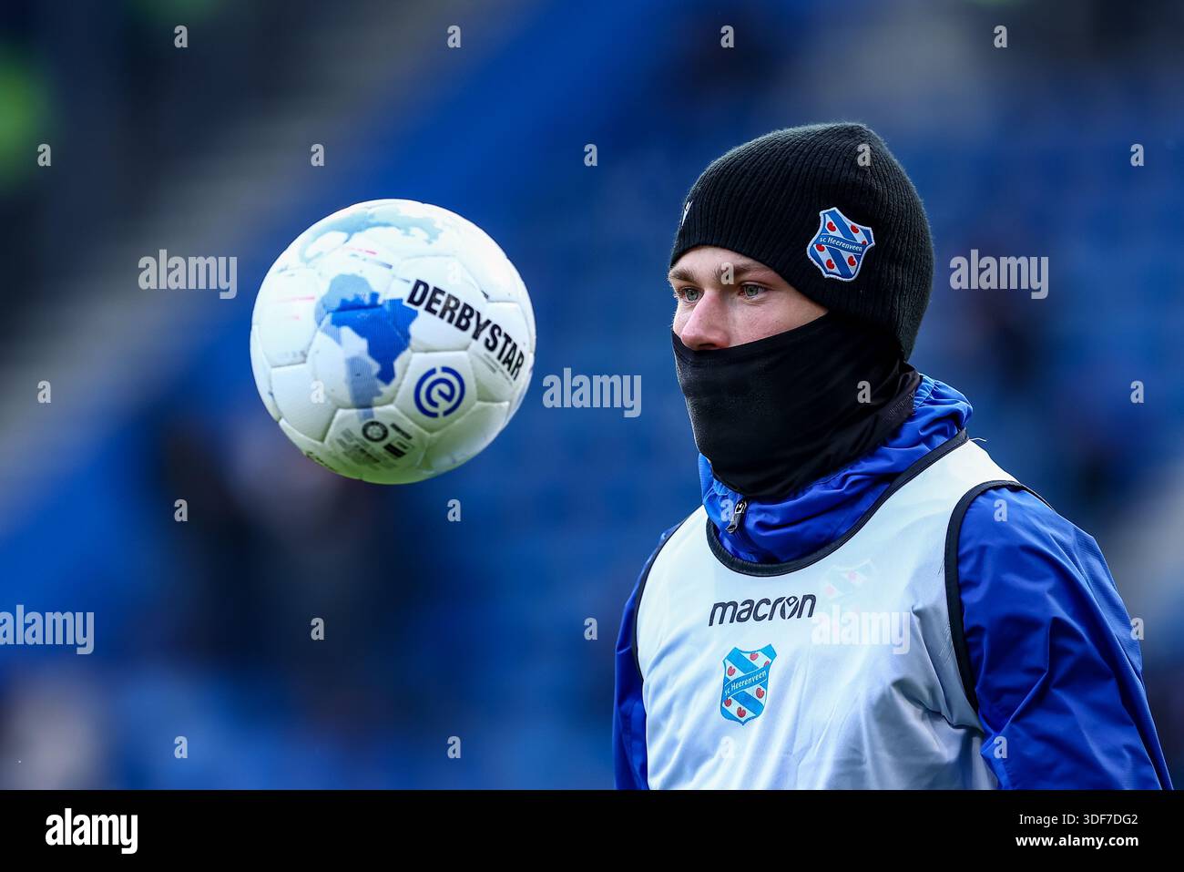 HEERENVEEN, NETHERLANDS - JANUARY 11: Nikolai Hopland of sc Heerenveen ...