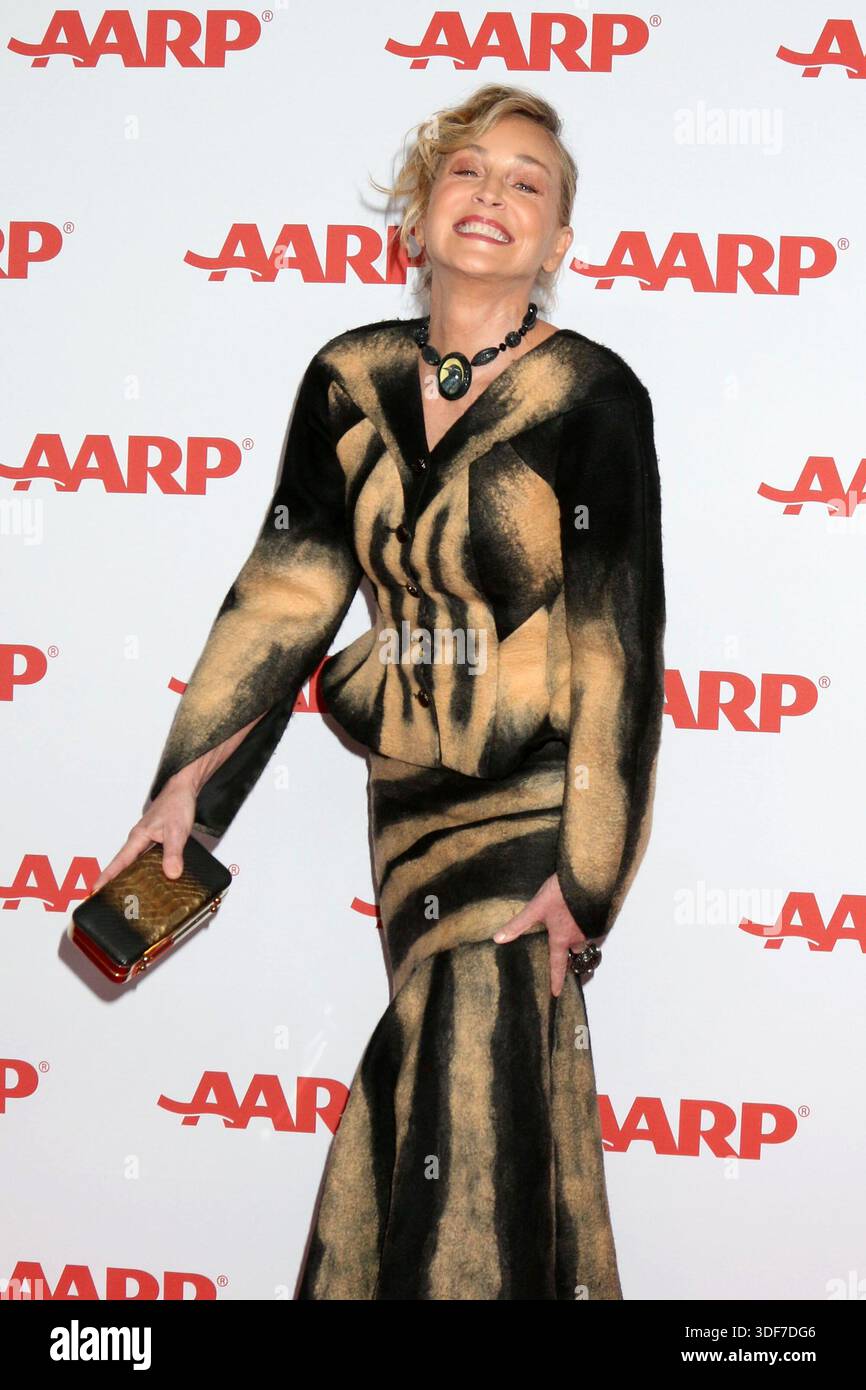 Sharon Stone at arrivals for Movies for Grownups Awards with AARP ...